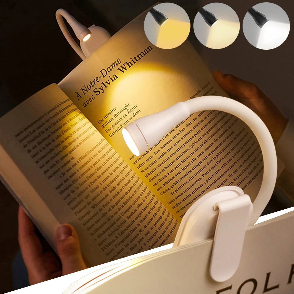 Rechargeable Book Light Reading for Books in Bed – Beri Collection